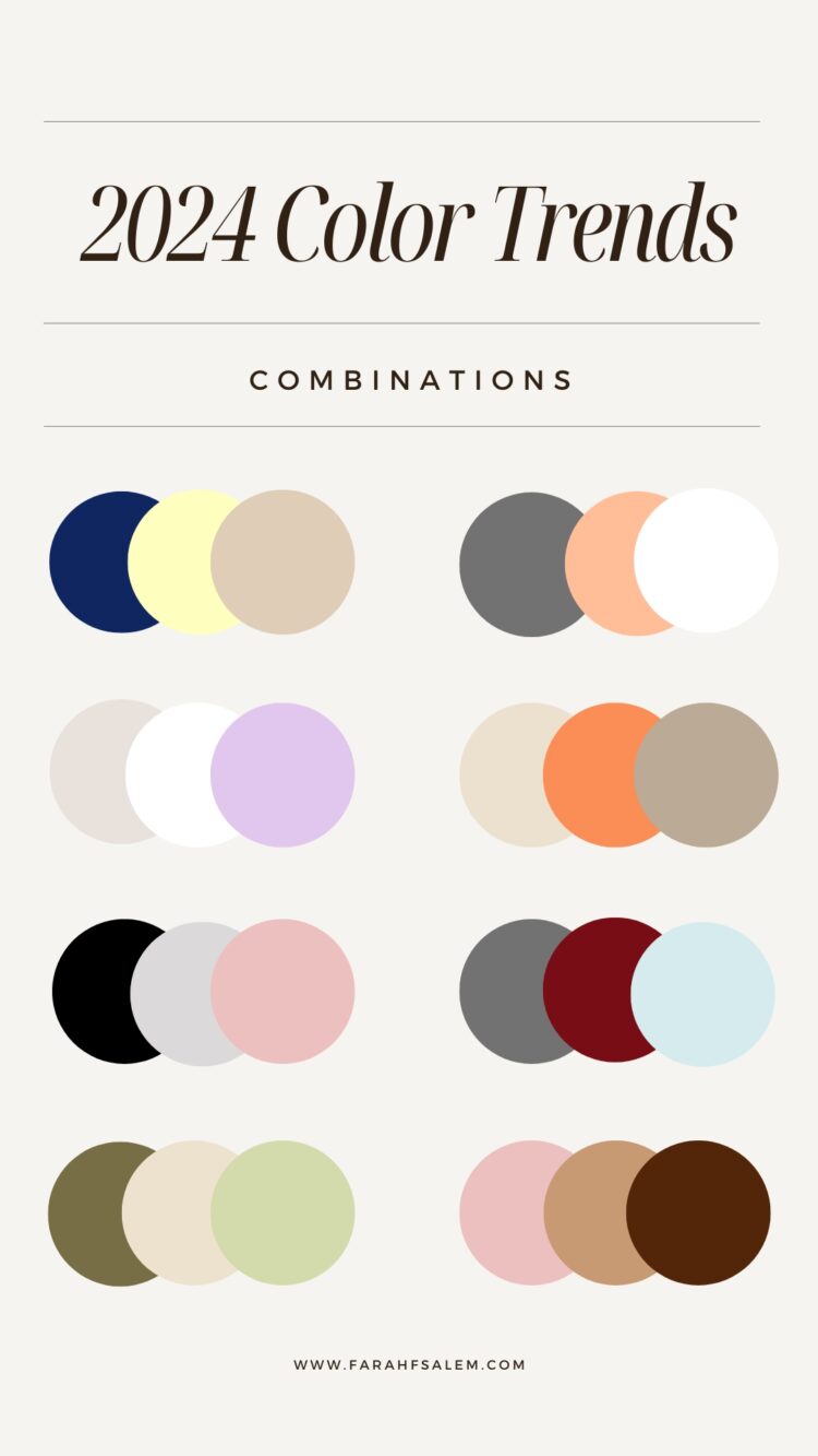 Top 10 Spring/Summer 2024 Fashion Color Trends - Farah Salem