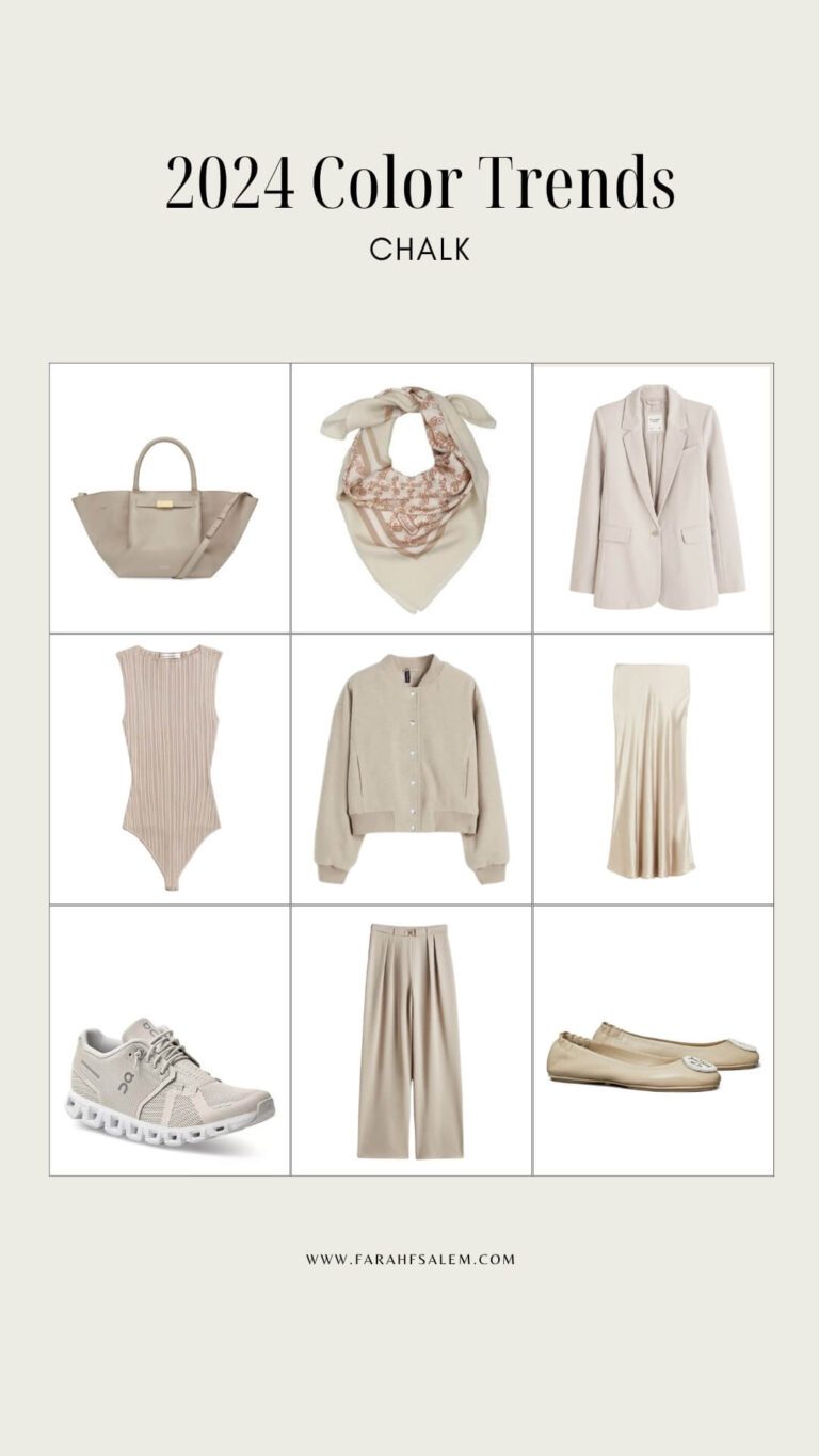 Top 10 Spring/Summer 2024 Fashion Color Trends - Farah Salem