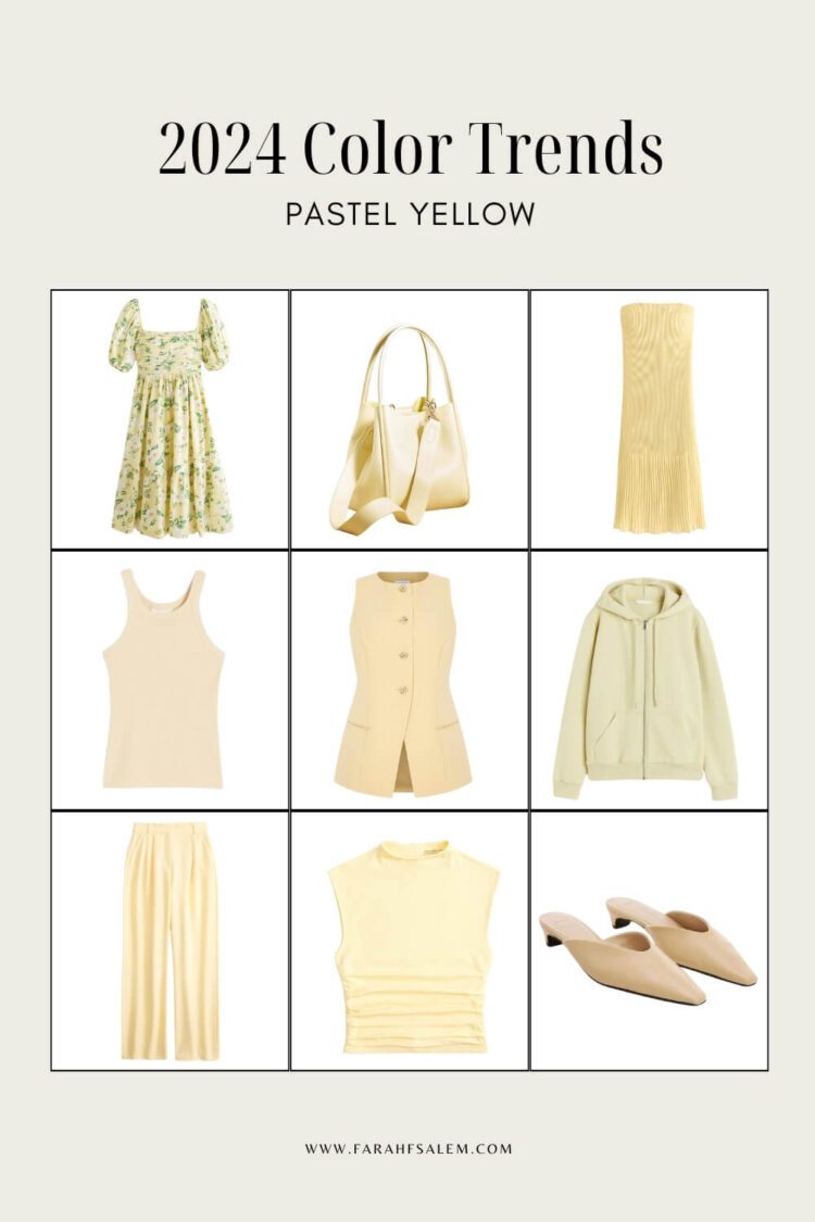 Top 10 Spring/Summer 2024 Fashion Color Trends - Farah Salem