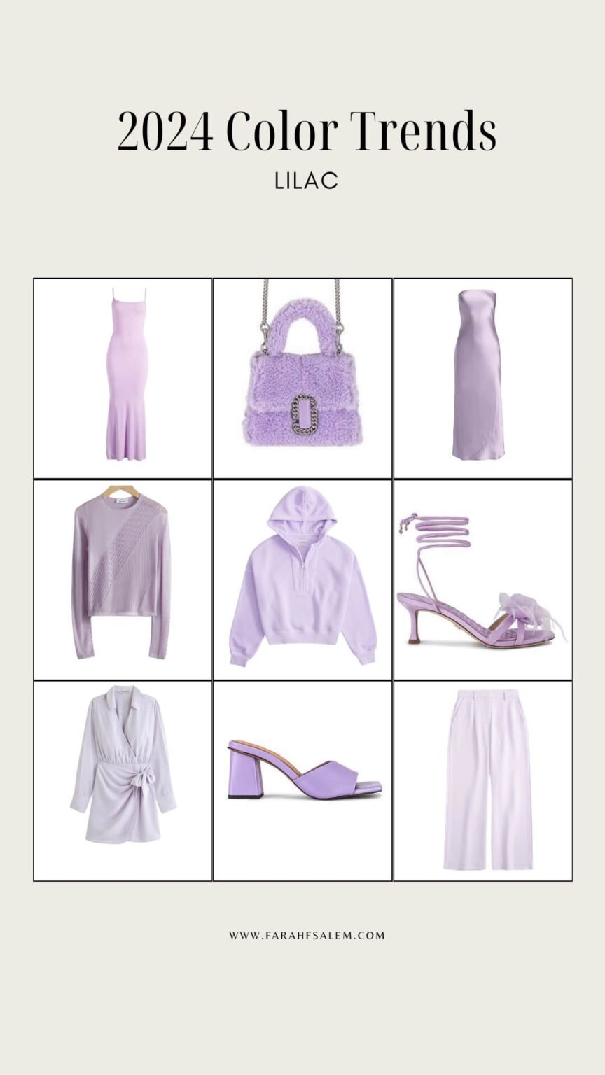 Top 10 Spring/Summer 2024 Fashion Color Trends - Farah Salem