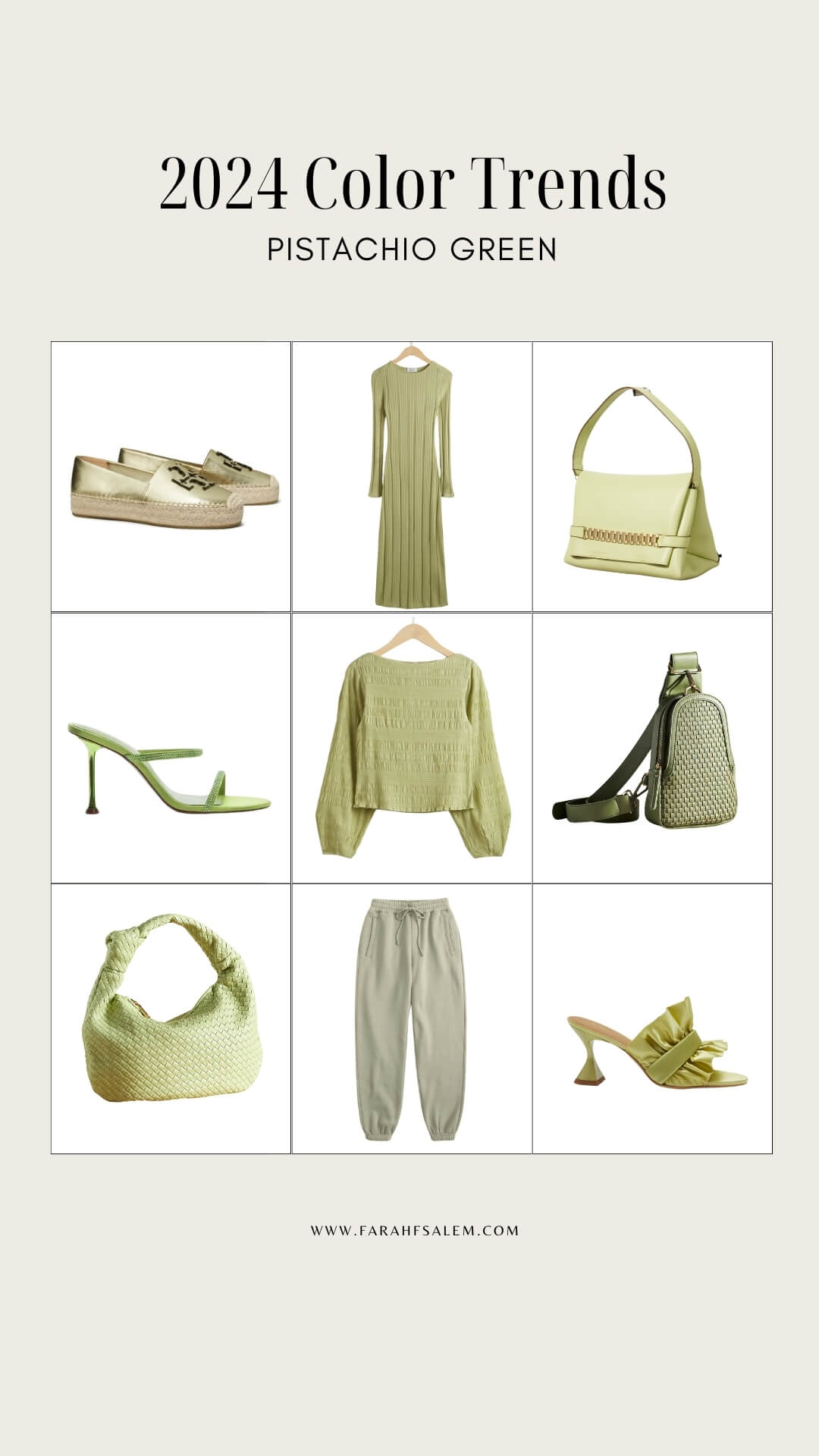 Top 10 Spring/Summer 2024 Fashion Color Trends - Farah Salem