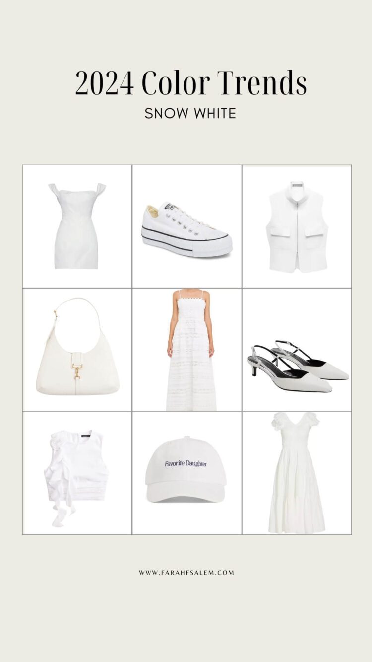 Top 10 Spring/Summer 2024 Fashion Color Trends - Farah Salem