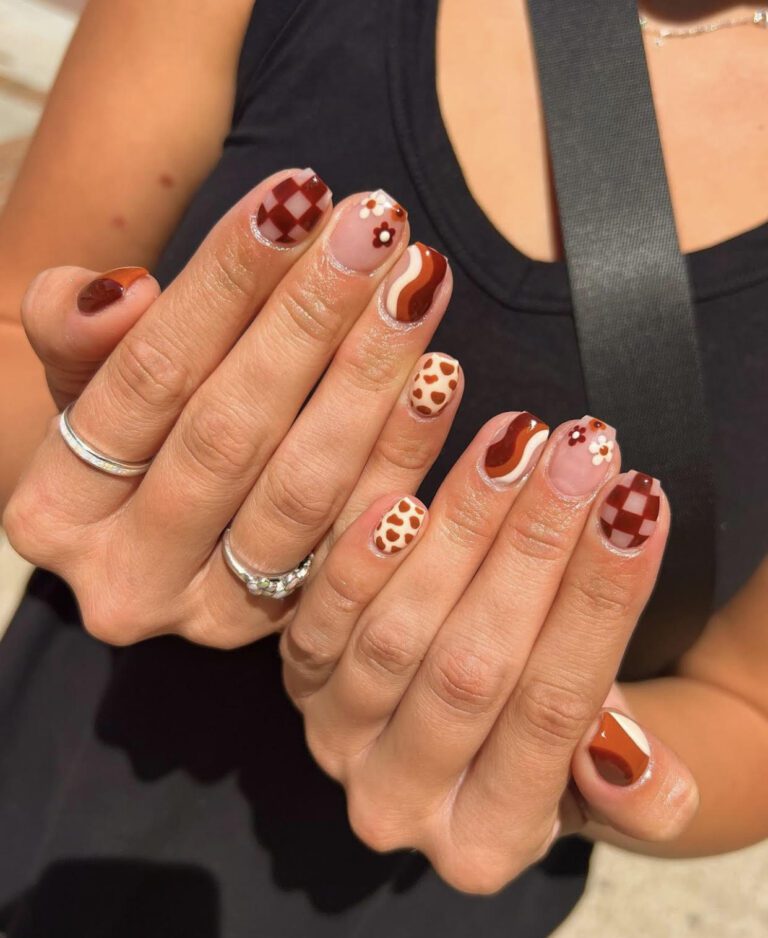 25+ Trending Fall Nail Design Inspo for 2026 - Farah Salem