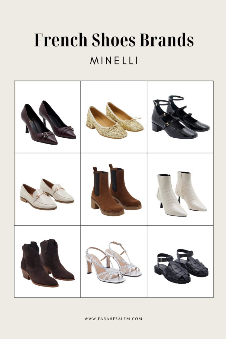 15 Best French Shoes Brands Chic French Girls Love - Farah Salem