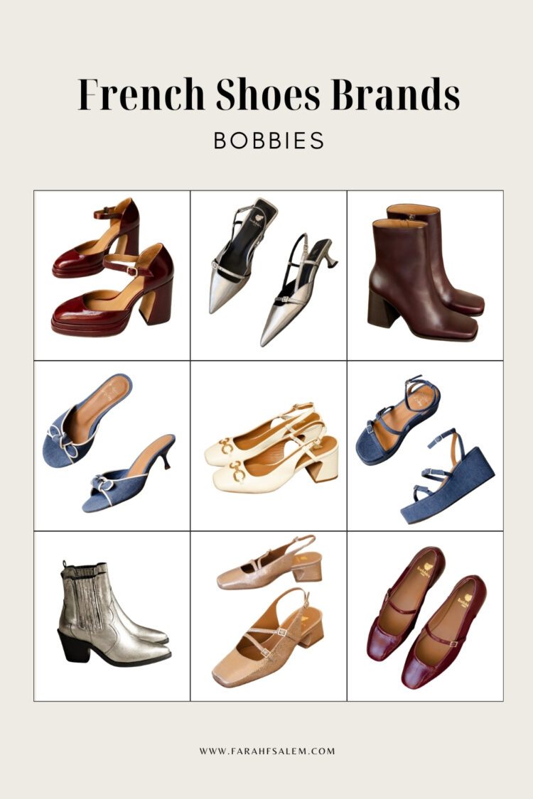 15 Best French Shoes Brands Chic French Girls Love - Farah Salem