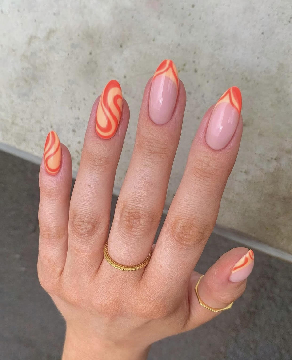 25+ Cute & Simple Line Nail Designs You Should Try - Farah Salem