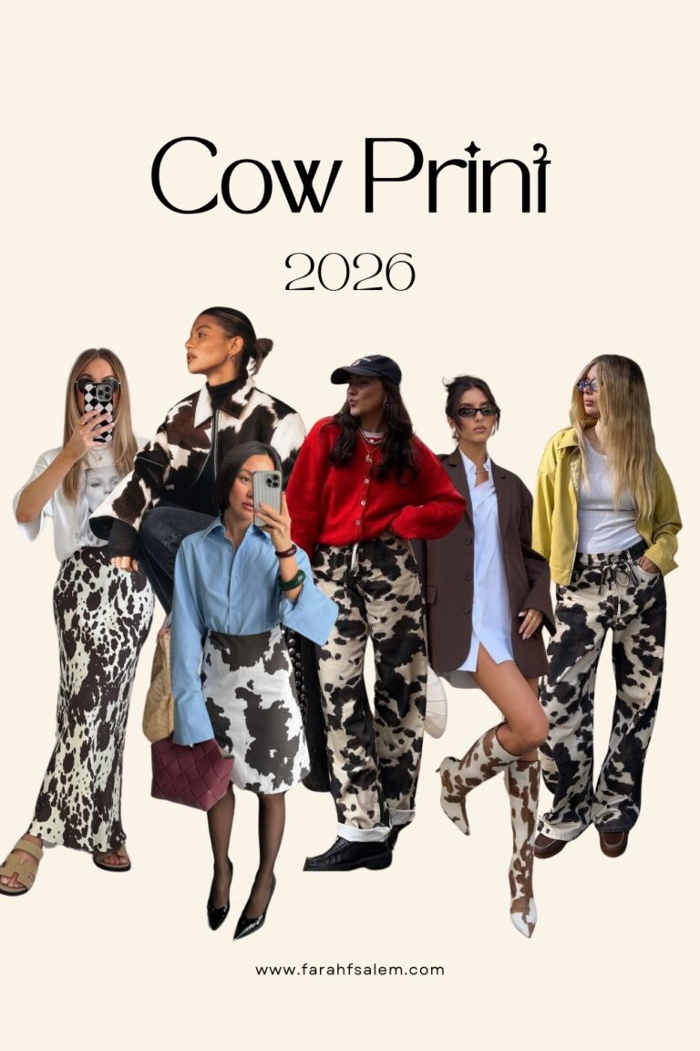 7 Most Stylish Pattern and Print Trends 2026 - Farah Salem